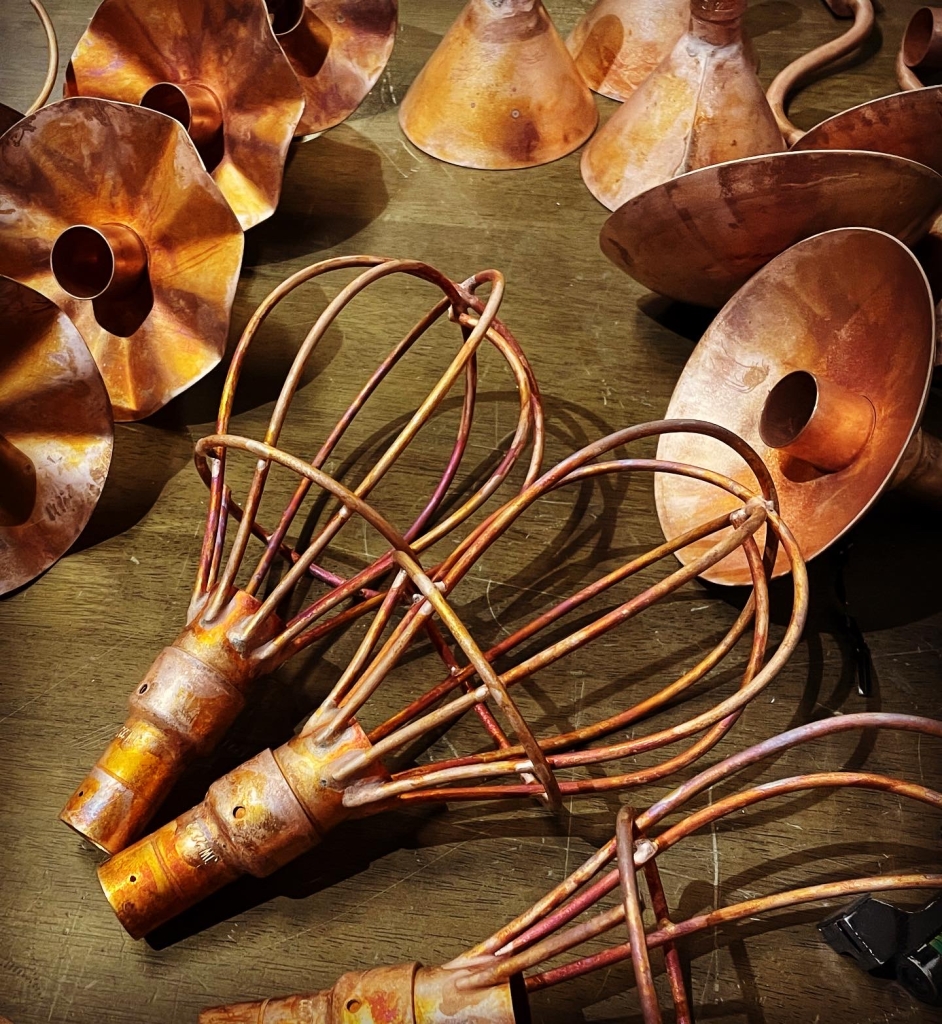 洋菓子店のための造作照明 1 | 照明のハンドメイドブランド-Atelier Key-men